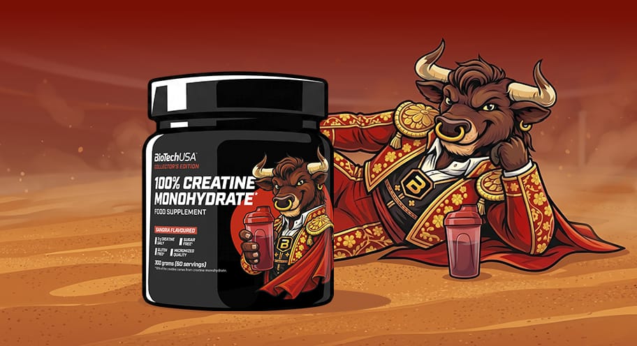 100% Creatine Monohydrate - 300 g Sangria